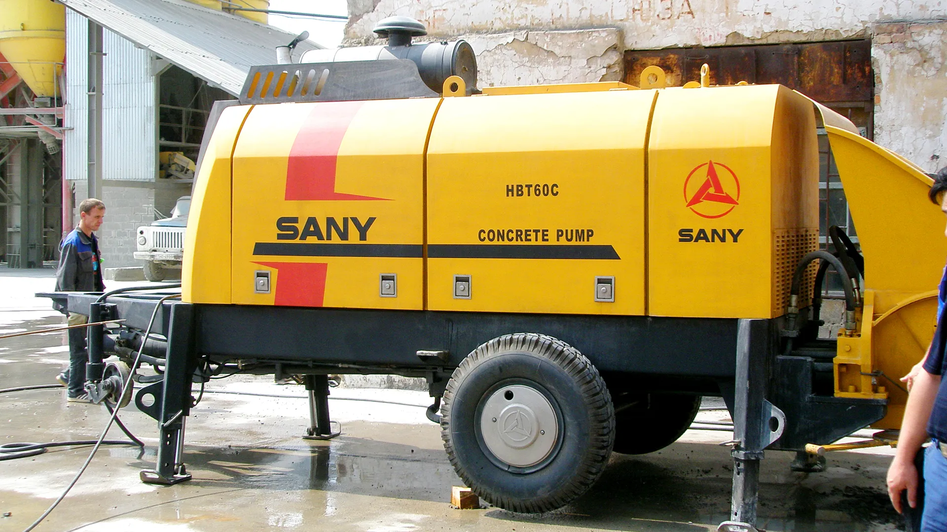 HBT6013C-5S | Trailer Pump | Trailer Pump | SANY Group